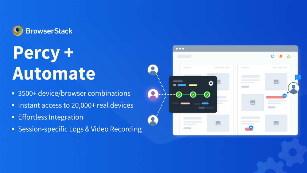 Introducing Percy on Automate: Integrate Functional and Visual Testing
