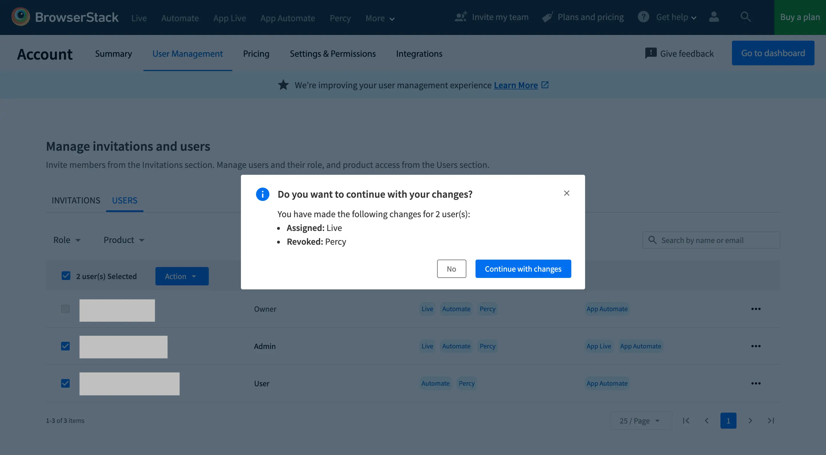 Manage Product Roles and Accesses | BrowserStack Docs