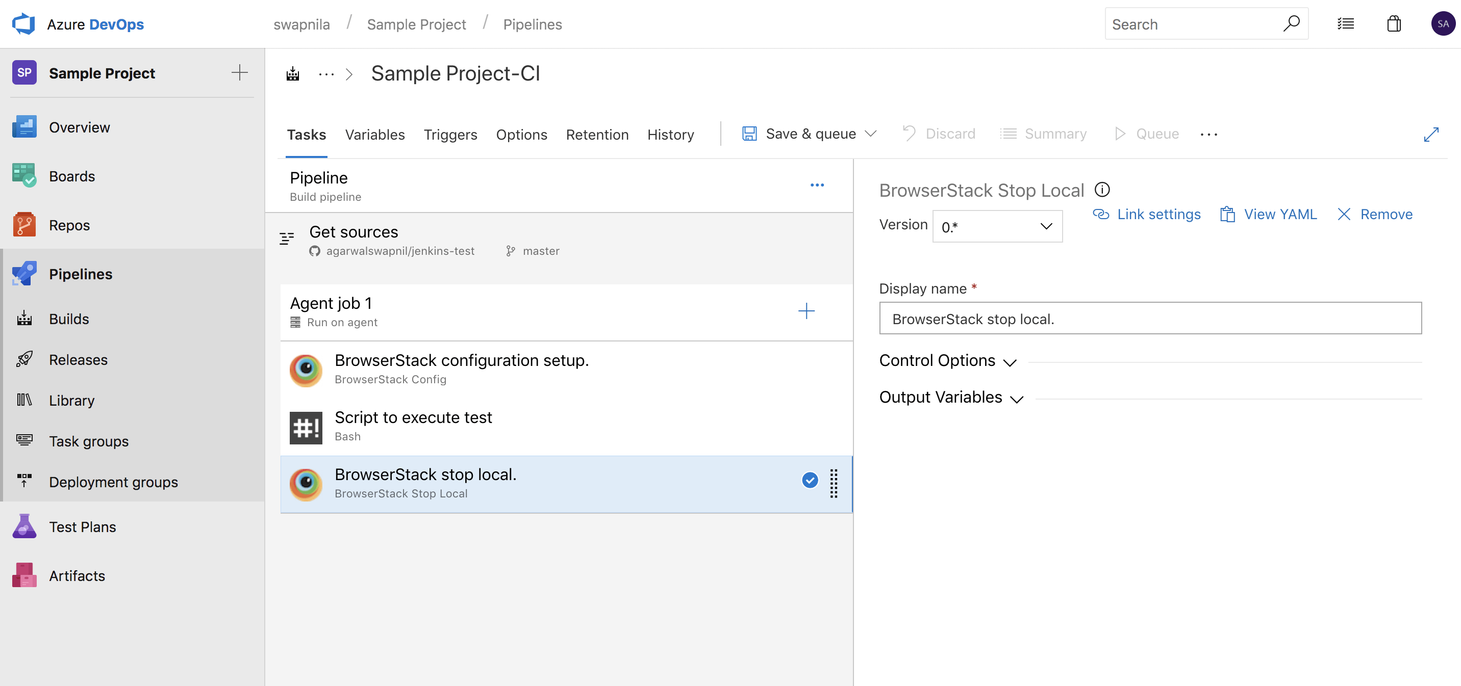 Browserstack Local Testing
